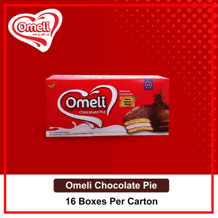 Omeli Chocolate Pie (16 Boxes Per Carton) | Shop.com.mm