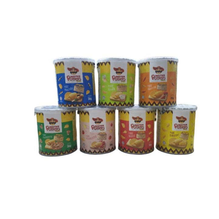 Mister Potato Crisps Potato Chips 35g | Shop.com.mm