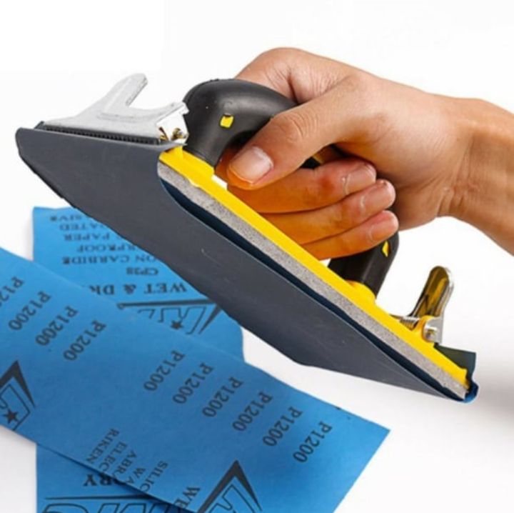 Hand Woodworking Sandpaper Frame Sandpaper Clip Tool For Polishing ...