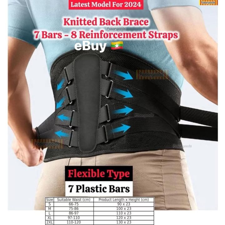 (Preorder) 🇸🇬 Latest 2025 Back Support Belt with Pressure-Relief Bars ...