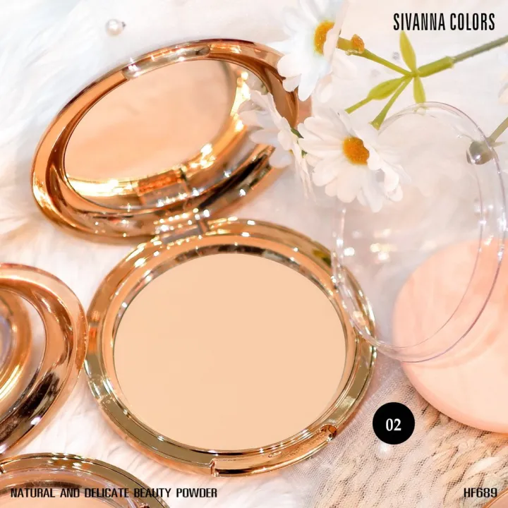 (Preorder)Ready to Ship/Genuine Product Sivanna Shell Powder Puff, Gold ...