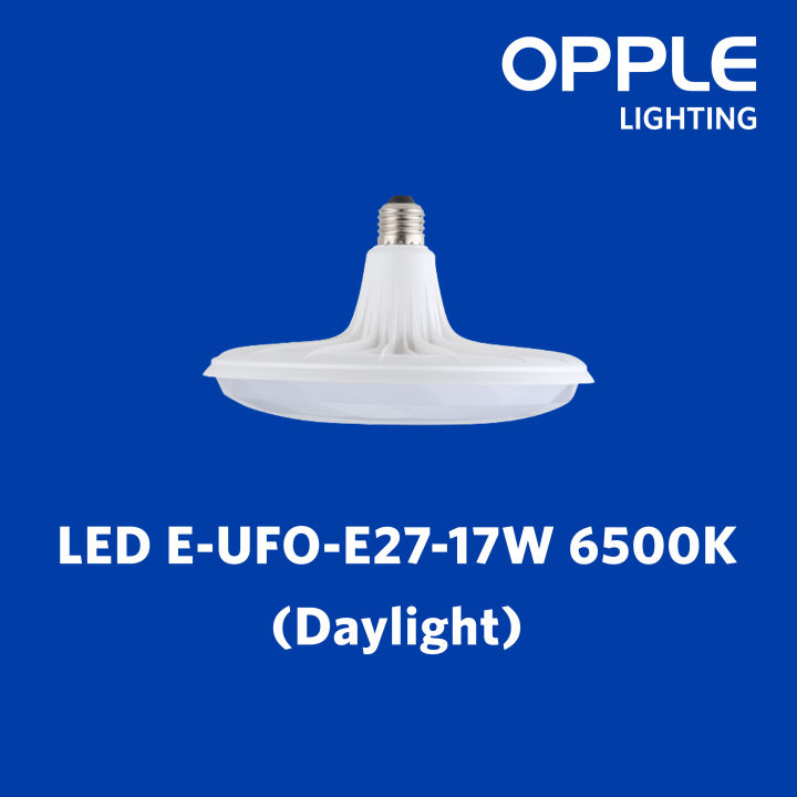 OPPLE LED UFO Lamp 17W (Dalylight, Screw Type) | Shop.com.mm