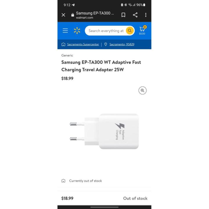 Samsung Original Travel Adapter ( EP-TA300 ) ( 25W ) ( USB to Type C ...