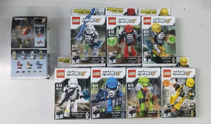 Hero6 Creed toys Mini Lego Bootleg Building Blocks 311 | Shop.com.mm
