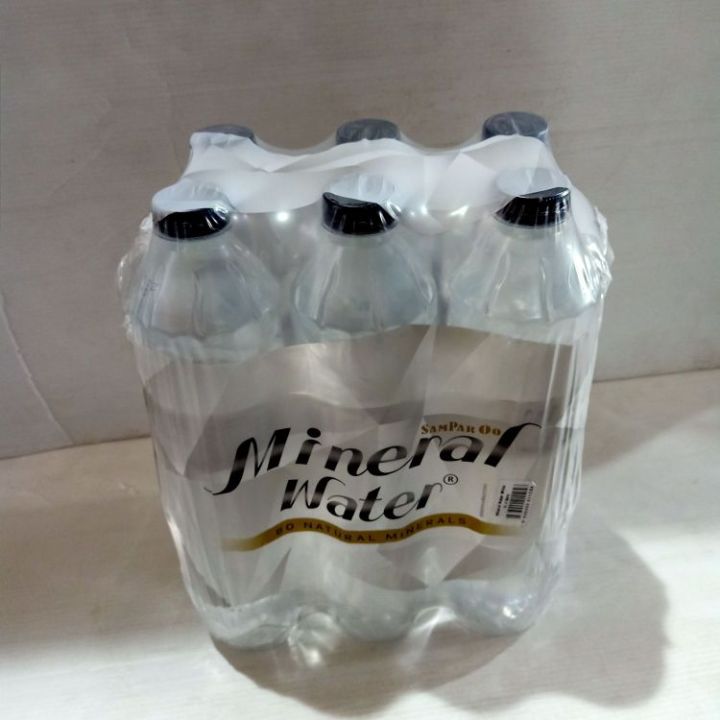 Sam Par Oo 80 Natural Mineral Water 1Ltrx6s (White) | Shop.com.mm