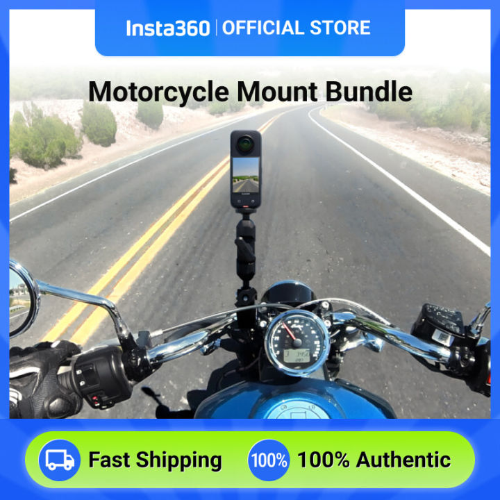 (Preorder) Insta360 Motorcycle Mount Bundle - Action Camera for One, X2 ...