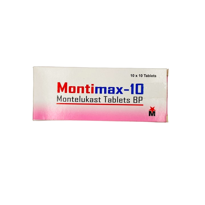 Montimax-10 (1x10's) Montelukast 10mg Tablets BP | Shop.com.mm