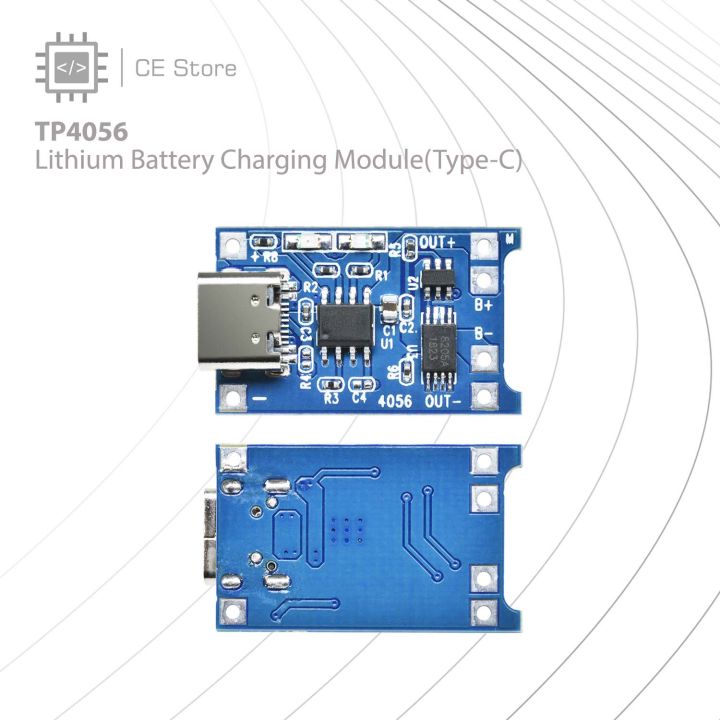 TP4056 Charging Module(Type-C) - CE Store | Shop.com.mm