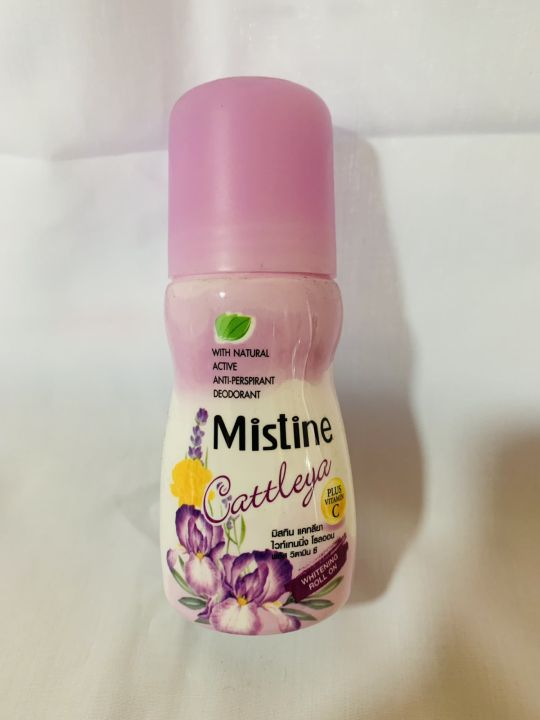 Mistine Cattleya + Vitamin C Whitening Roll On 35ml (Exp 2026/03) | Shop.com.mm