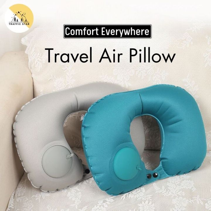 Travel Air Pillow Foldable Air Pillow | Shop.com.mm
