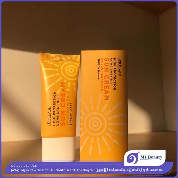 Lebelage High Protection Long Lasting Sun Cream SPF50+ PA+++ 30ml ...
