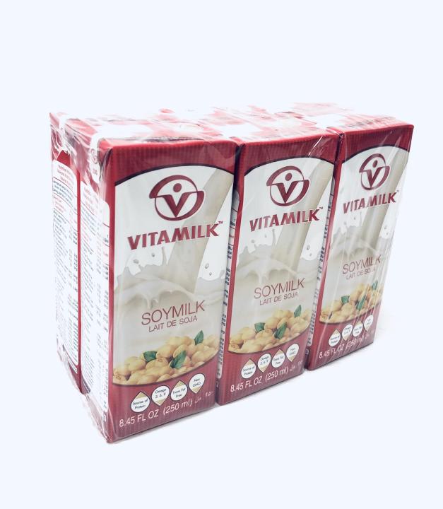 Vitamilk Uht Soy Milk 250Ml 6pcs | Shop.com.mm