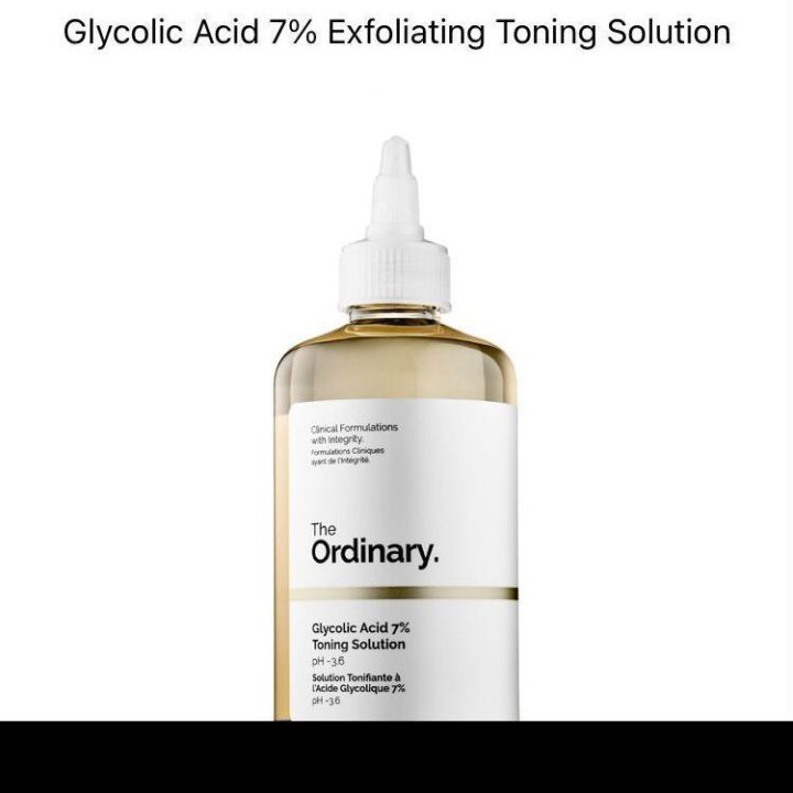 THE ORDINARY Glyconic Acid 7% Toning Solution (240ml) | Shop.com.mm