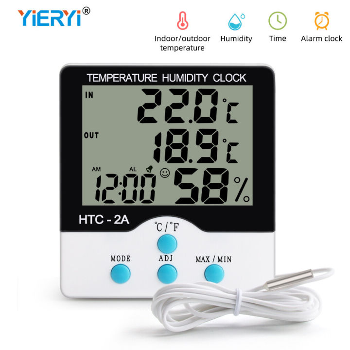 (Preorder) Yieryi LCD Electronic Thermometer Digital Temperature and ...
