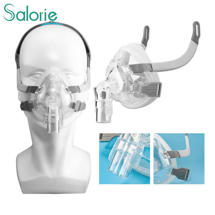 (Preorder) Salorie Seluruh Wajah Kit CPAP Nasal Mask Anti-Sleep Apnea ...