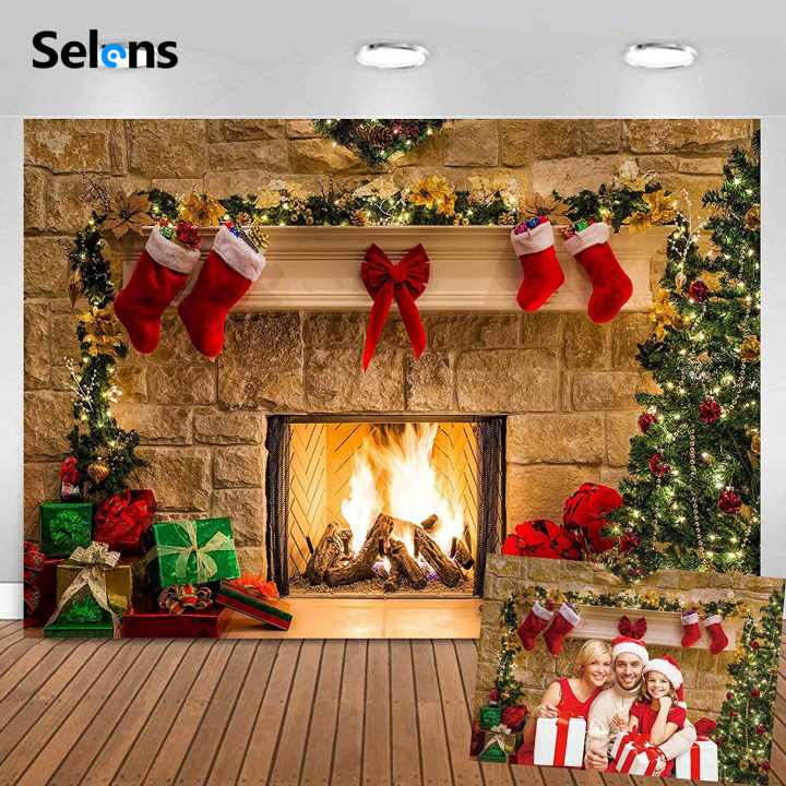 (Preorder) Selens Christmas Backdrop 2x1.5 M, Background Decoration for ...