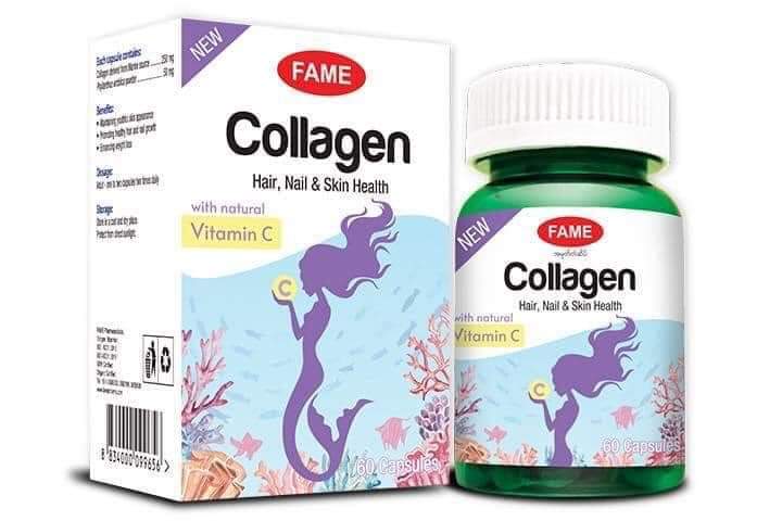 "Fame Collagen Infused Beauty Booster, Fame ကော်လာဂျင် with Vitamin C ...