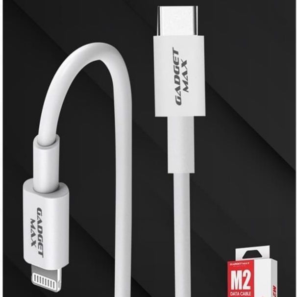 GADGET MAX--- M2 USB-C TO LIGHTNING MFI FAST CHARGE & DATA SYNC CABLE ...