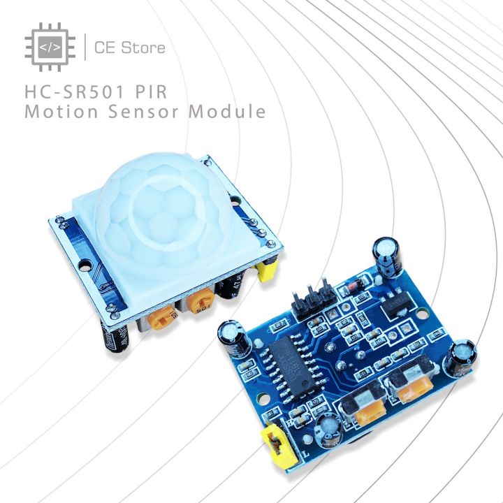 HC-SR501 PIR Motion Sensor Module - CE Store | Shop.com.mm