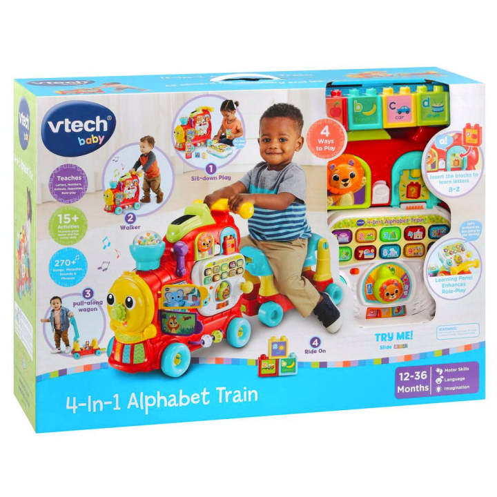 Vtech4in1 Alphabet Train | Shop.com.mm