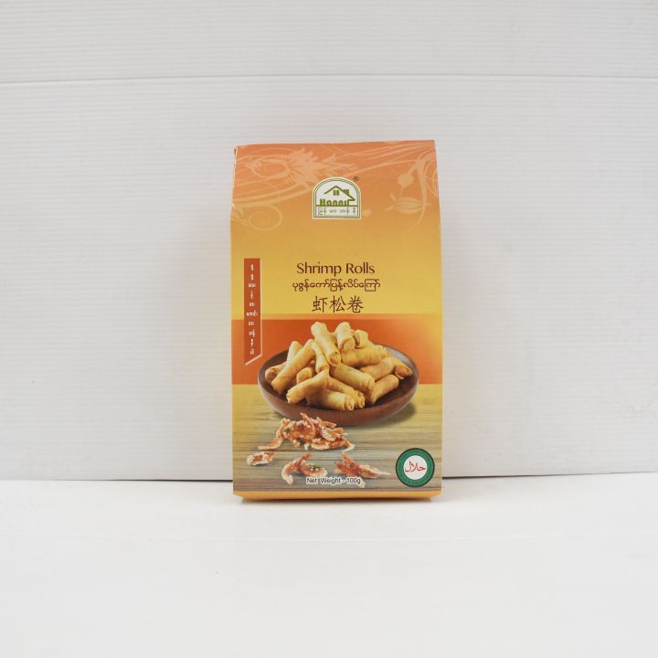 "Myanmar Honey Fried Spring Roll Dried Prawn 100g " | Shop.com.mm