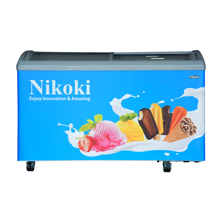 Nikoki NSCD-400S Showcase Freezer | Shop.com.mm
