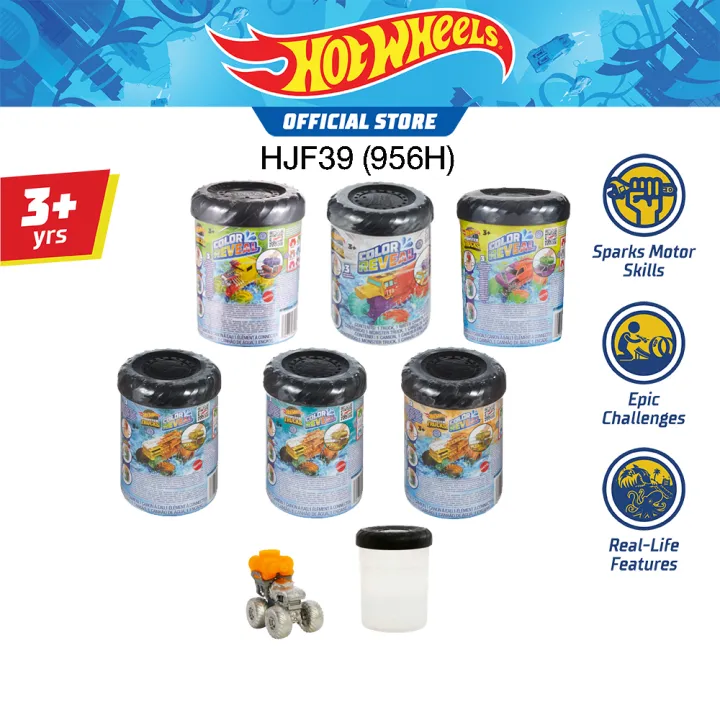 (Preorder)Hot Wheels Monster Trucks Color Reveal Assortment-Hot Wheels ...