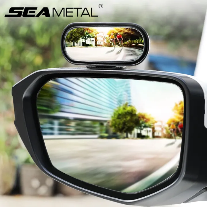 (Preorder)SEAMETAL Car Rearview Mirror,360 Degree Wide Angle Adjustable ...