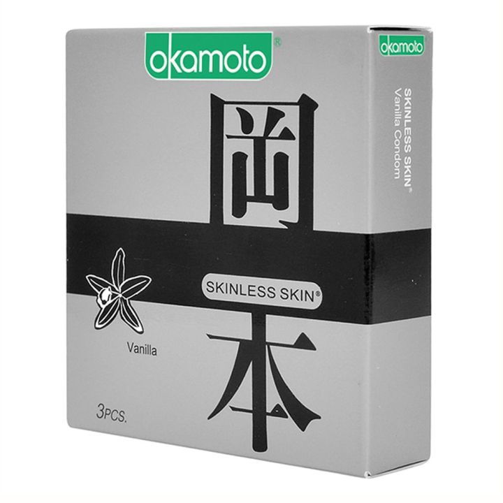 Okamoto Skinless Skin Vanilla Condom ( 3 Packs ) | Shop.com.mm