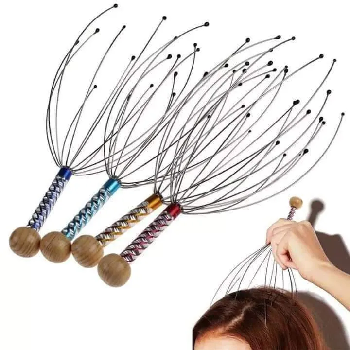 Scalp Massage Machine Head Massager Scalp Scratcher 12 Fingers Head ...