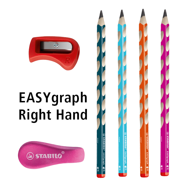 STABILO EASYgraph Ergonomic Graphite Pencil (Right Hand) | Shop.com.mm
