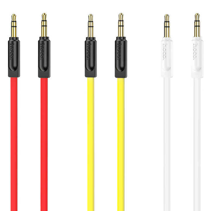 Hoco Upa16 AUX audio cable, TPE braid, pure copper gold-plated 3.5mm ...