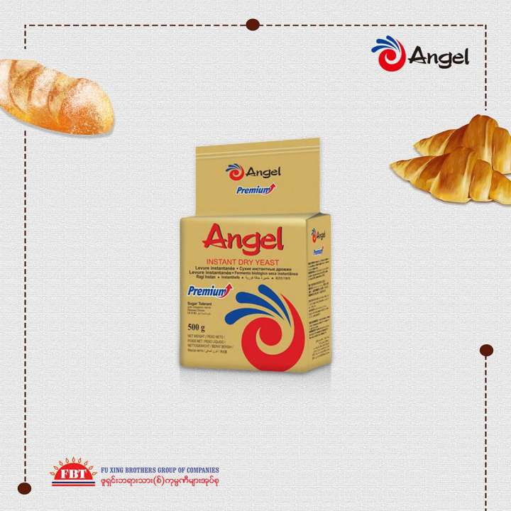 Instant Dry Yeast - Premium (Angel Brand) - 500g | Shop.com.mm