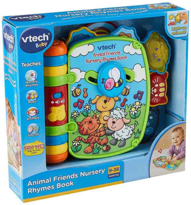 Vtech Animals Nursery Rhymes Book | Shop.com.mm