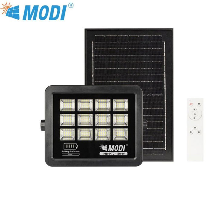 (Preorder) MODI Solar spotlight 180W white light Day light remote ...
