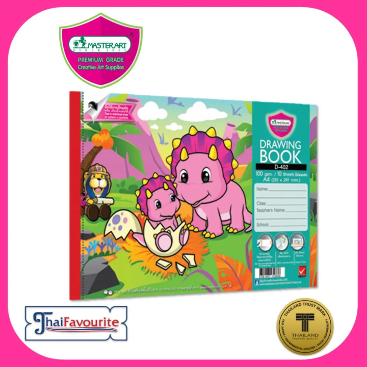 MASTER ART DRAWING BOOK 100G 10S D-402 | Shop.com.mm