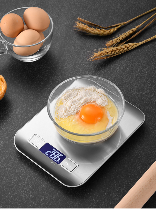 Kitchen Scale Stainless Steel Weighing Scale | Shop.com.mm