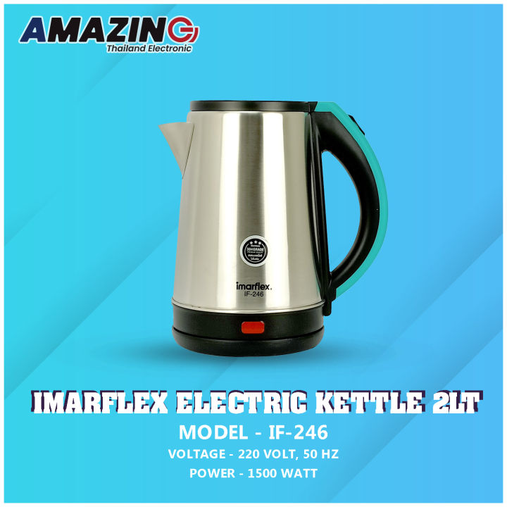 Imarflex Electric Kettle 1.8L ( IF-246 ) | Shop.com.mm