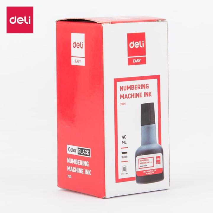Deli Numbering Machine Ink E7521 | Shop.com.mm