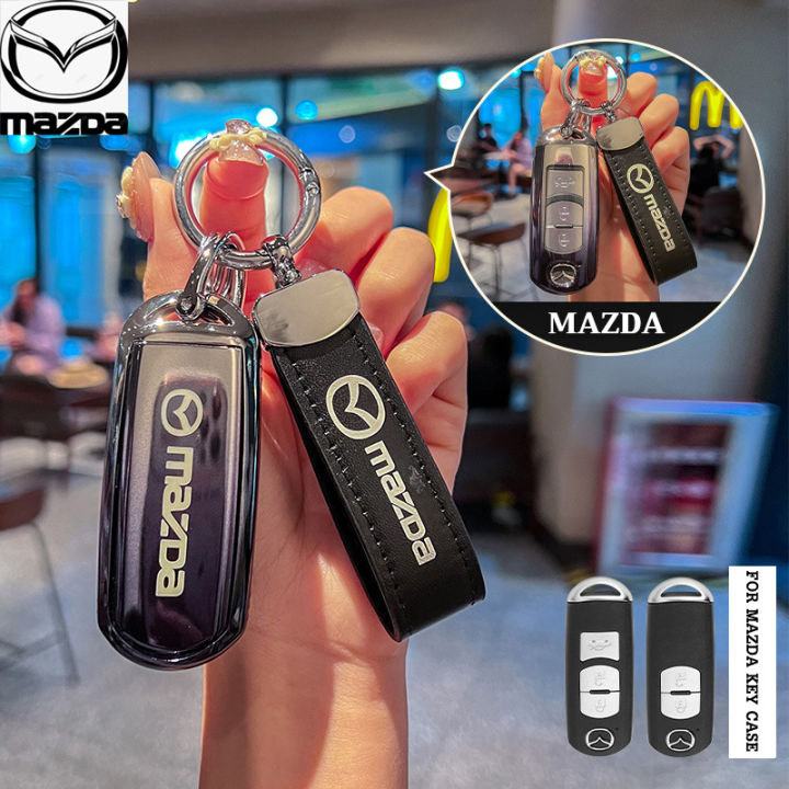 (Preorder)Mazda Car Remote Key Case Mazda 2/3 CX-3/5 Skyactiv Key Cover ...