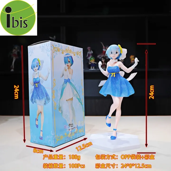 iBis_ 24cm Virtual Singer Action Figure Hatsune Miku Blue Bride Outfit ...