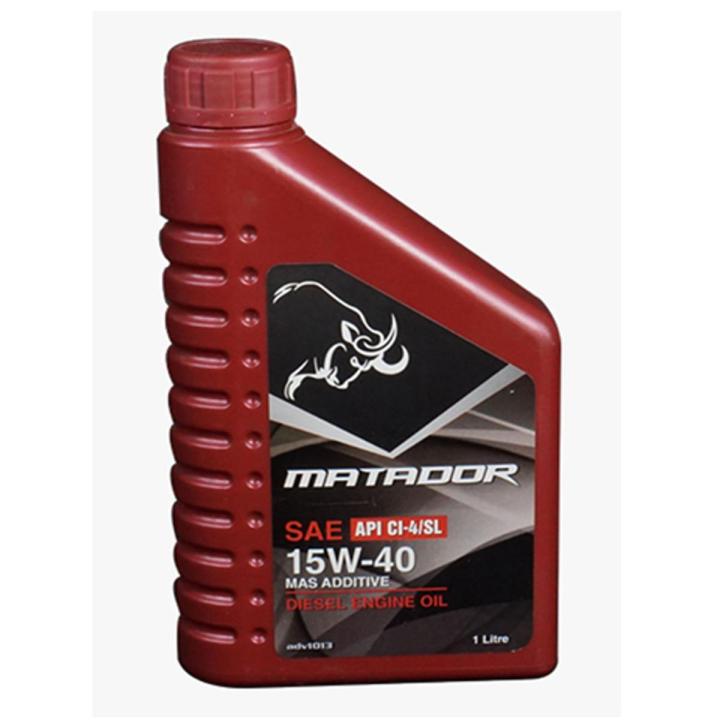 Matador Premium SAE 15W-40 CI-4/SL Heavy Duty (1 Liter) | Shop.com.mm