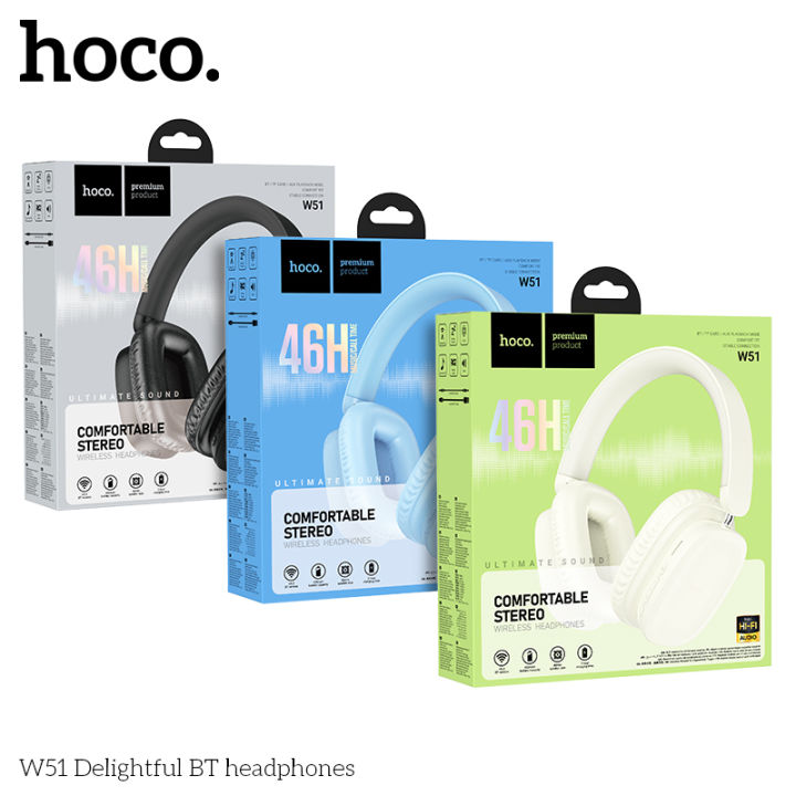 Hoco W51 Delightful BT Headphones | Shop.com.mm
