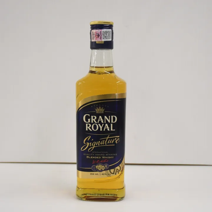 Grand Royal Signature Grain Whiskies 40% 350Ml | Shop.com.mm