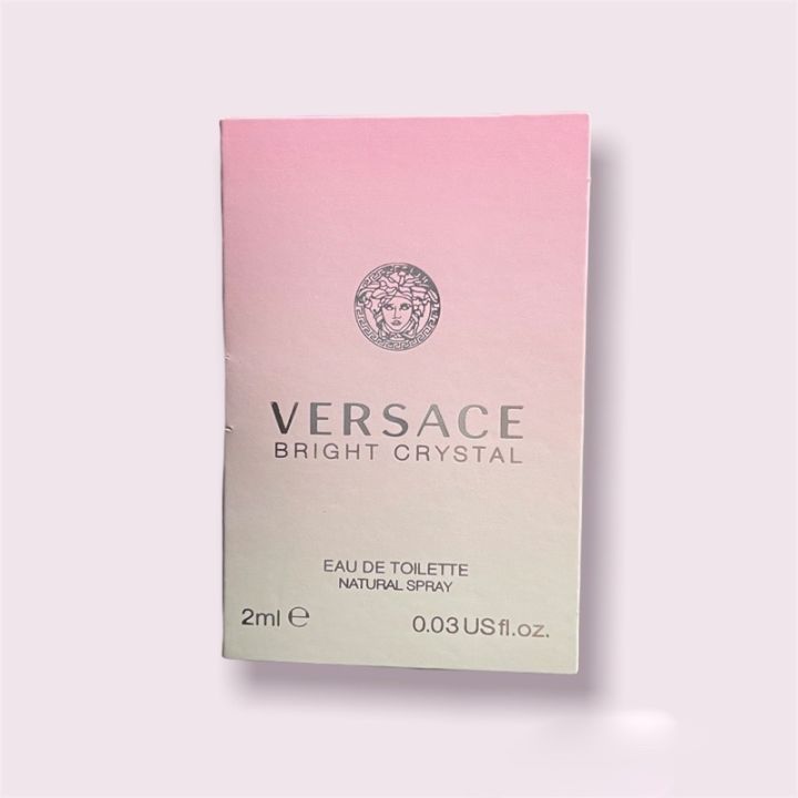 Versace Bright Crystal *branded Perfume Sample Size 2ml (Decanter ...