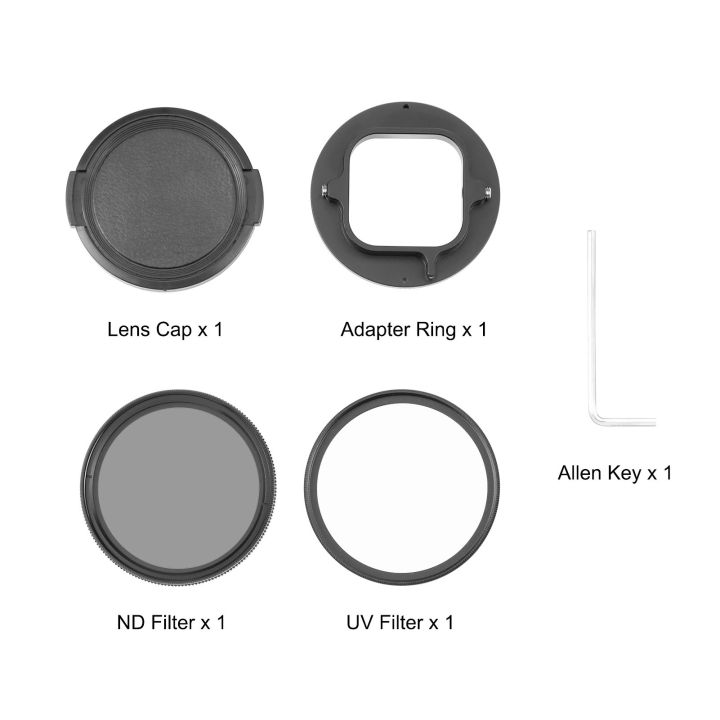(Preorder) Adjustable ND (Neutral Density) Filter Lens Set, 52mm ABS ...