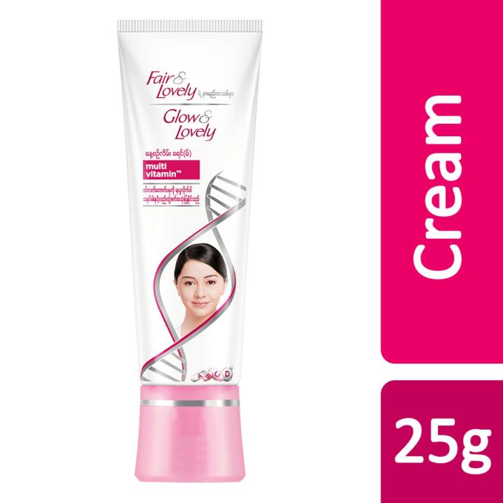 Glow & Lovely Multi-Vitamin ABCD Cream - 25g | Shop.com.mm
