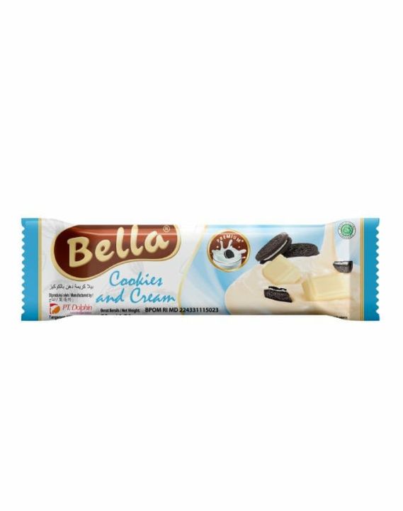 Bella Chocolate Premium Cookies & Cream (1box x 12pcs)(1ctn x 6 box ...
