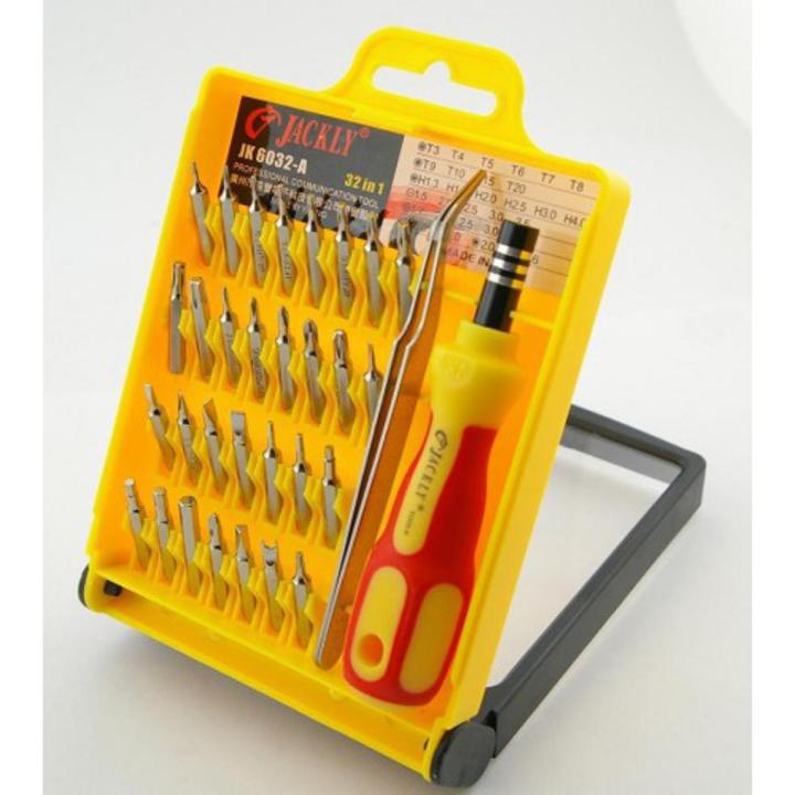 Jackly JK-6032 A HARDWARE SCREWDRIVER TOOL SET | Shop.com.mm