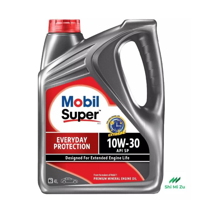 Mobil Super 1000 10w-30 Gasoline Engine Oil API SP Motor Oil 4L | Shop ...